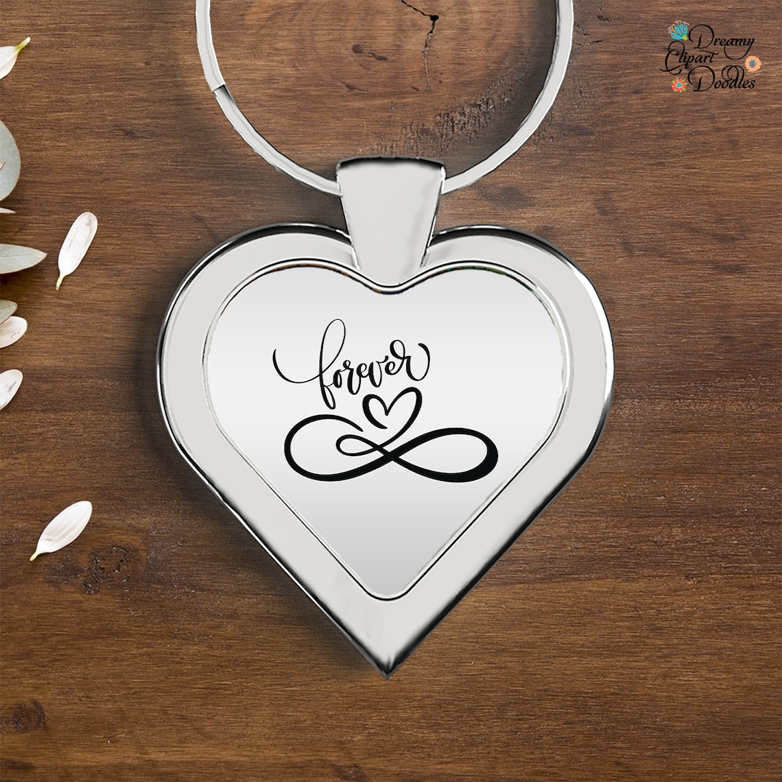 INFINITY HEART Forever Svg, Infinity Heart, Infinity Heart SVG, Cut ...