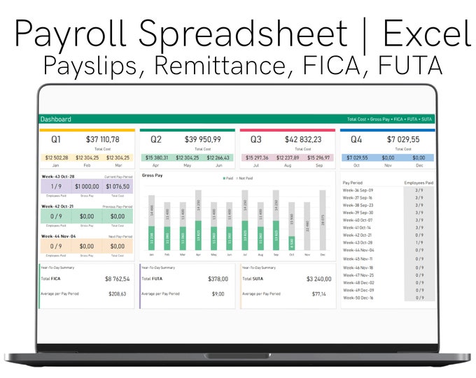 Excel Payroll Template With Employee ID Department Overtime ...