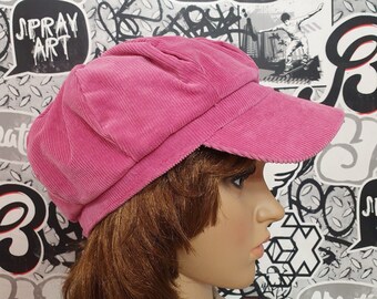Pink Newsboy Hat - Etsy