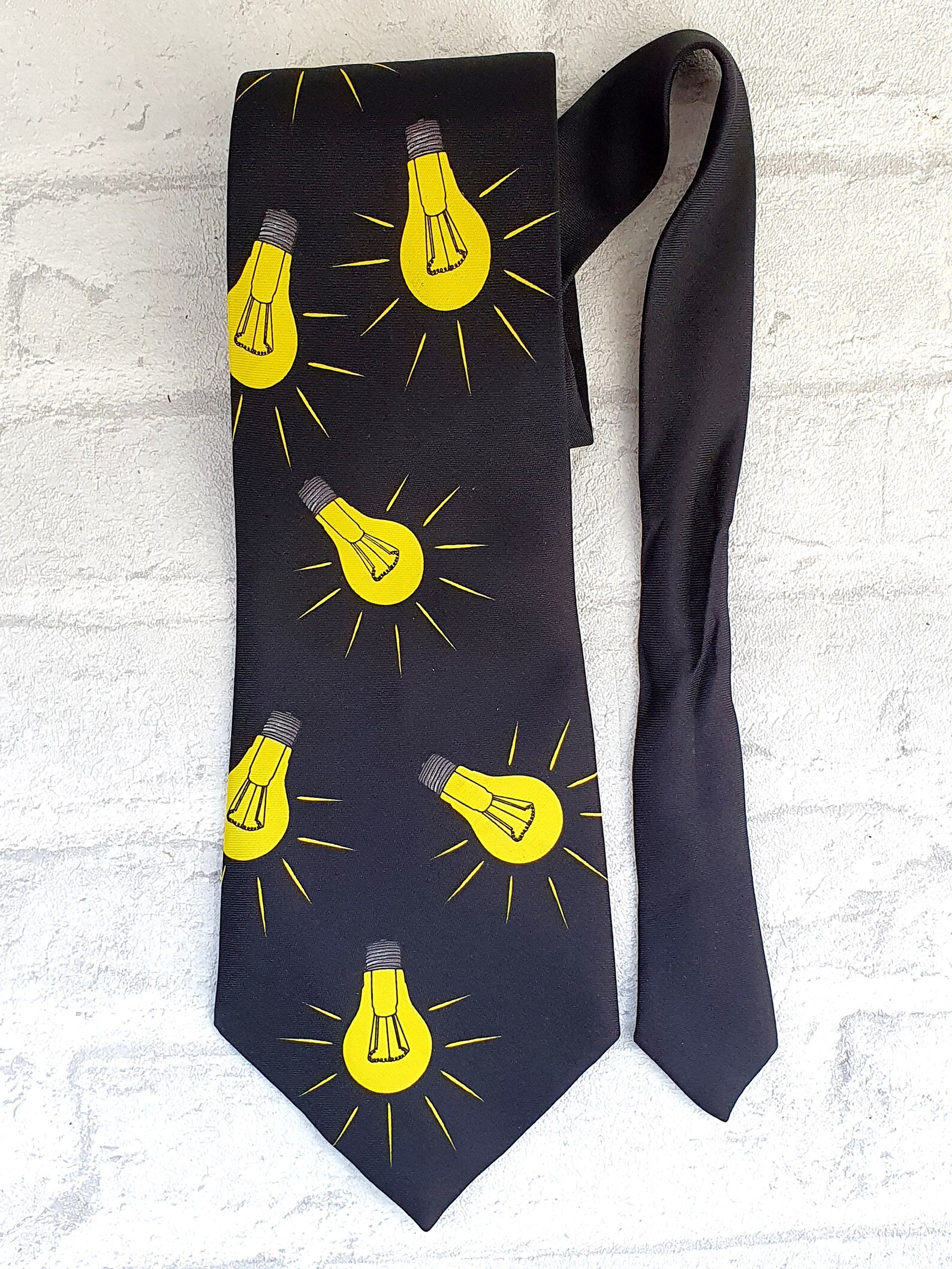 Novelty Tie Cartoon Tie Handyman Gift Gift for Dad Lightbulb - Etsy