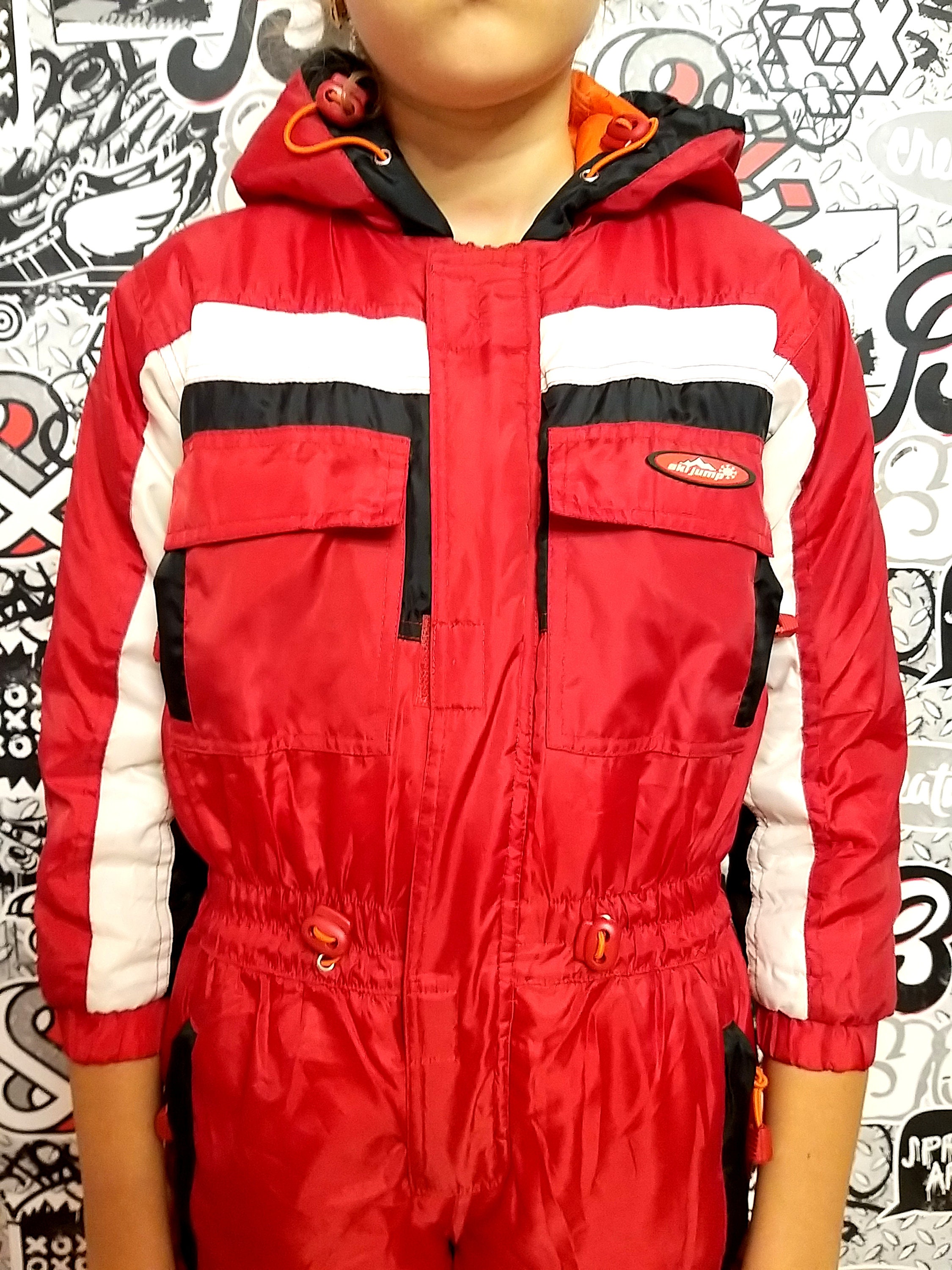 Girl Ski Suit 90s Ski Suit RED Ski Suit Kids Ski Suit Mountain - Etsy