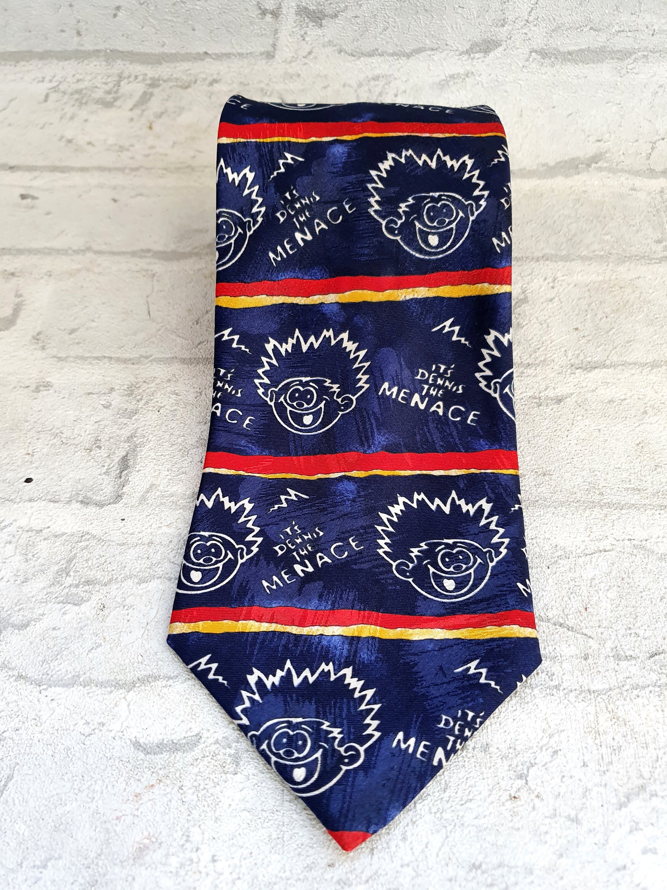 Cartoon Tie Dennis the Menace Tie Comic Gift Novelty Tie Unlimited ...