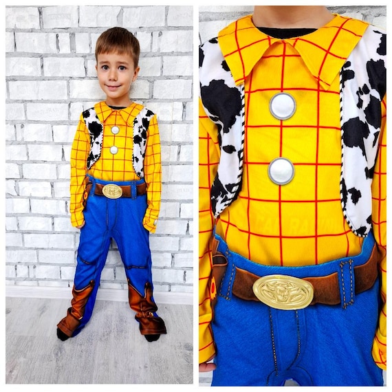 7-8 YRS kids sheriff woody toy story costume kids hal… - Gem