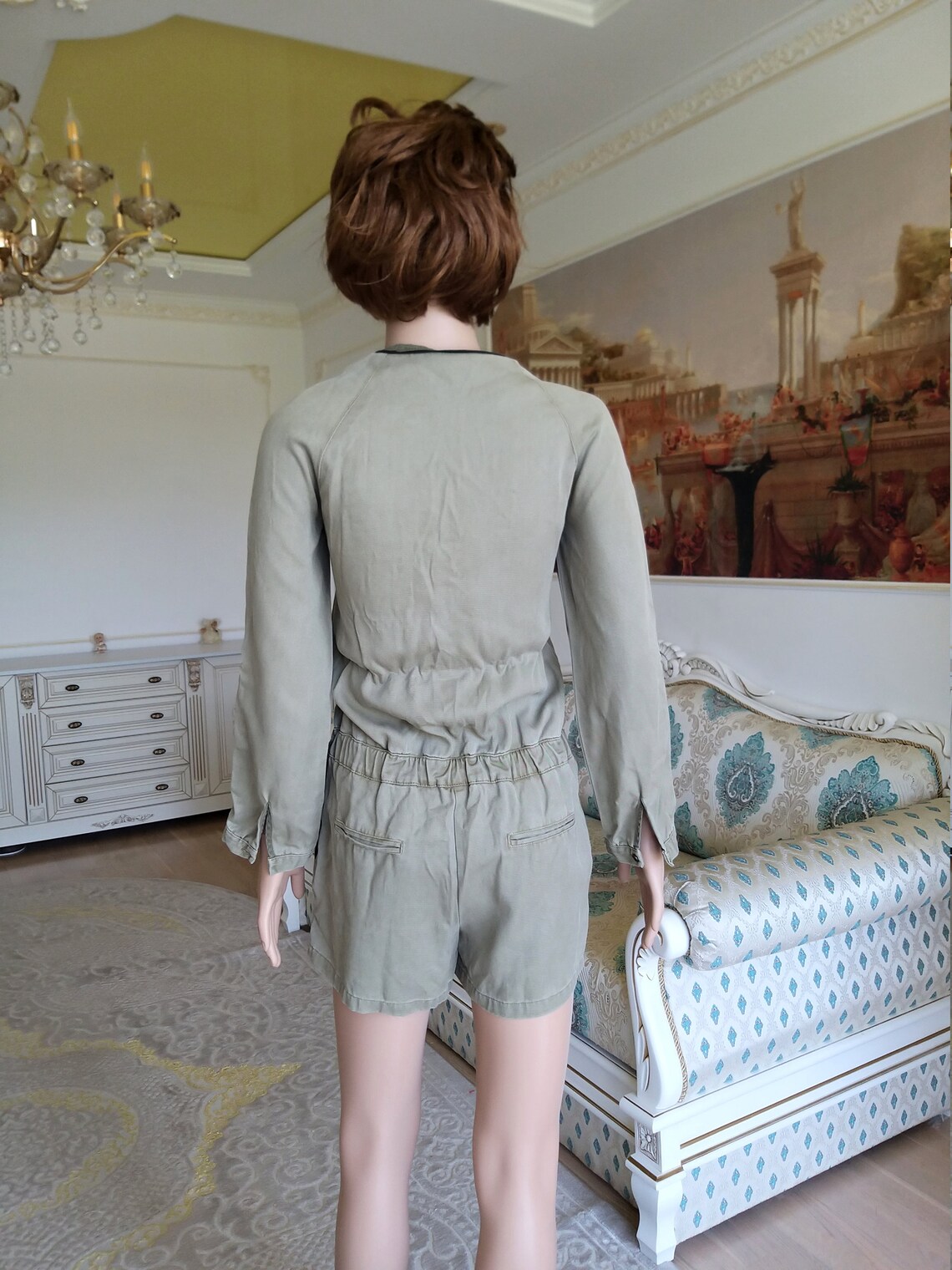 Womens Romber Khaki Romber One Piece Coveralls Women Coveralls - Etsy