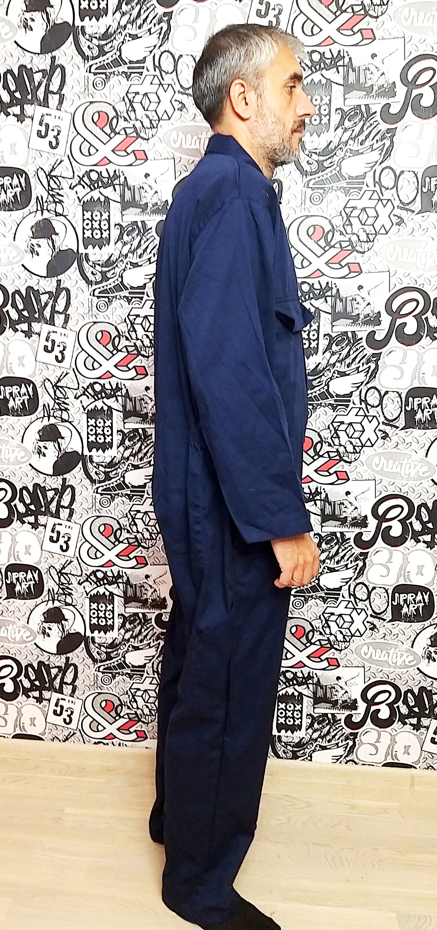 Blue Coveralls Vintage One Piece Blue Jumpsuit Mens Overalls | Etsy