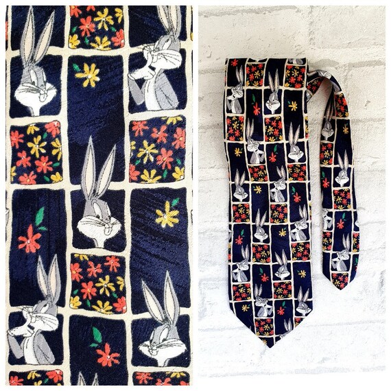 Mens Tie Bugs Bunny Tie Collectible Tie Novelty Tie Unlimited - Etsy
