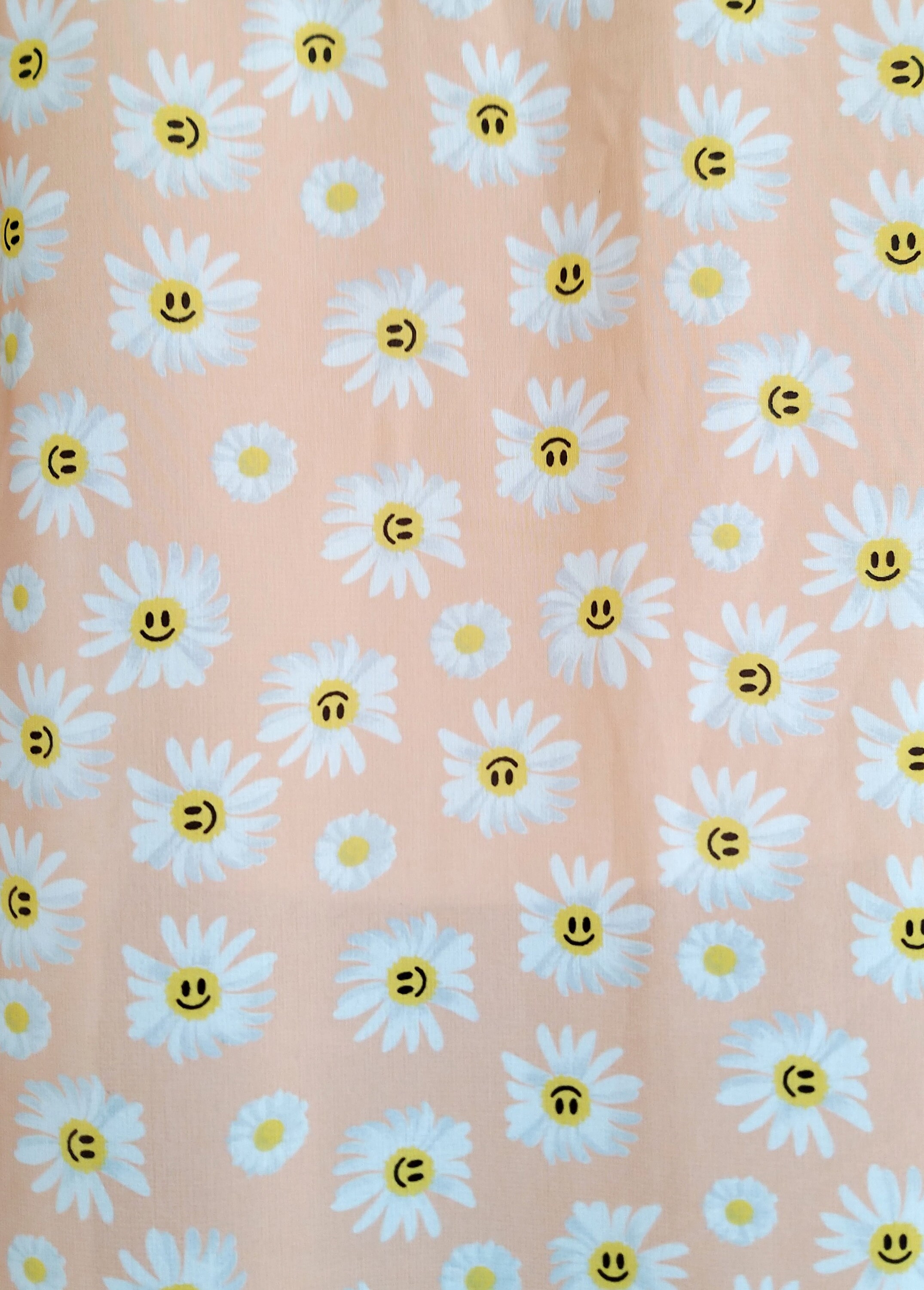 Daisy Print Top Daisy Blouse Daisy Top Floral Top Womens Top - Etsy