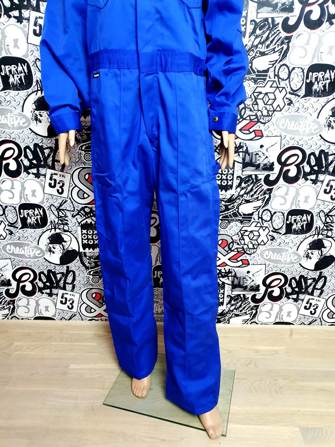 UNISEX One Piece Blue Coveralls Vintage Blue Jumpsuit Mens - Etsy