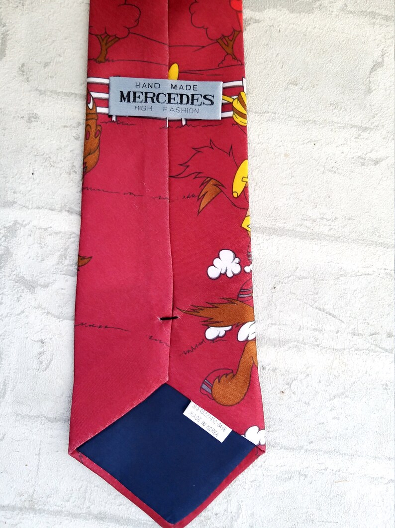 Walt Disney Print Collectible Tie Novelty Tie Donald Duck Tie | Etsy