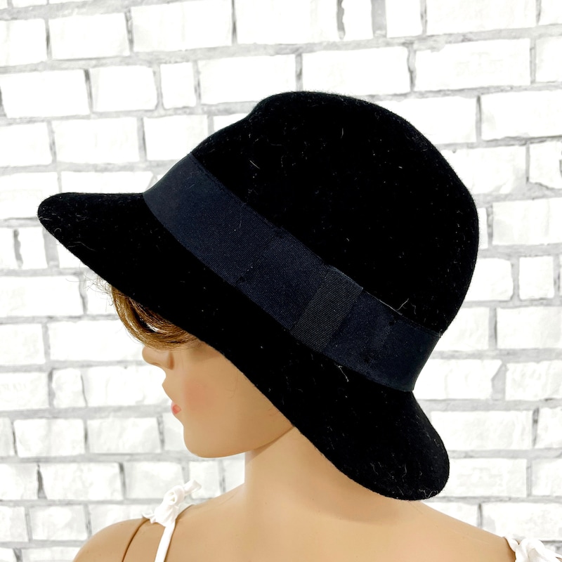 Black Fedora Hat - Etsy