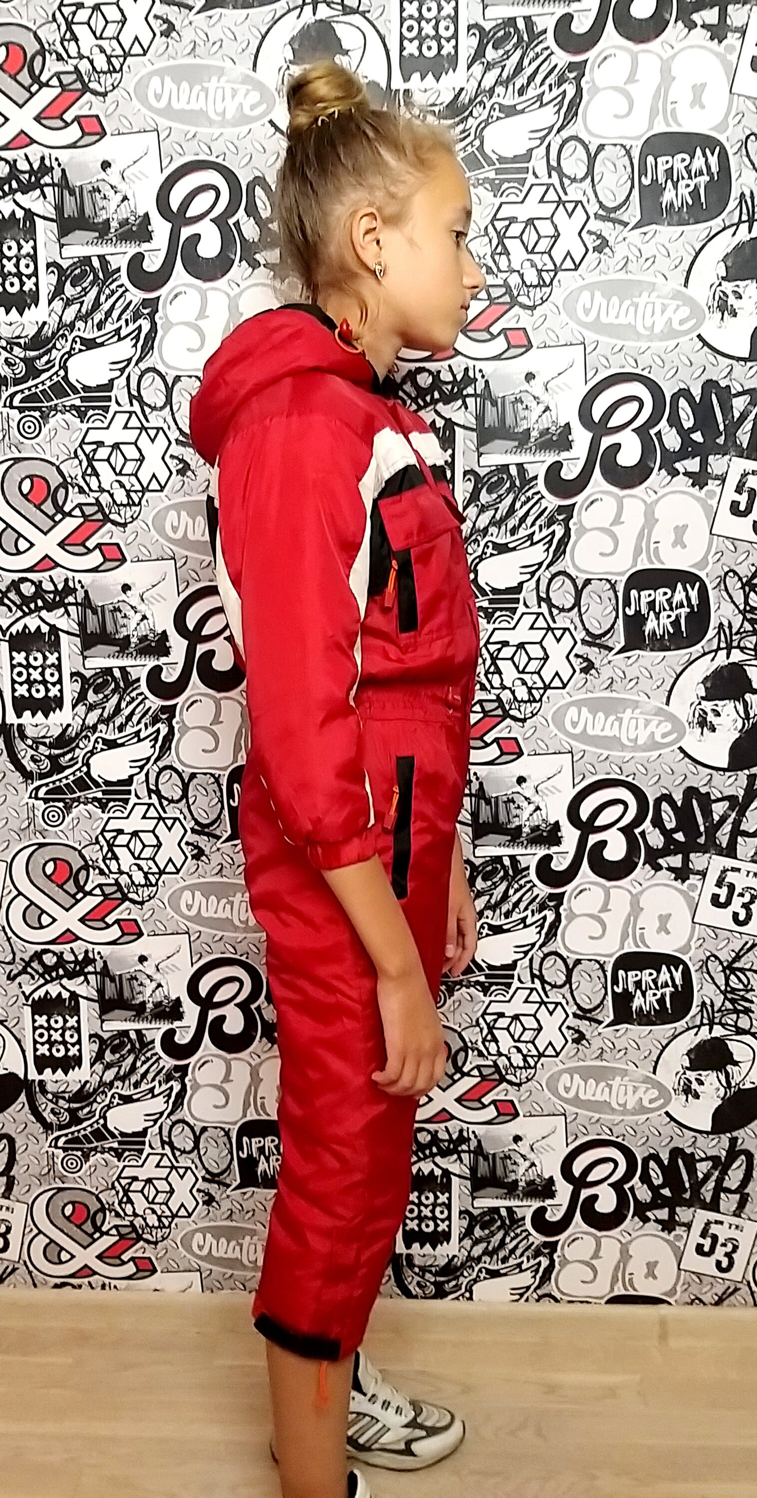 Girl Ski Suit 90s Ski Suit RED Ski Suit Kids Ski Suit Mountain - Etsy