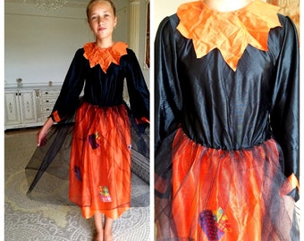 Pumpkin Fancy Dress | Etsy