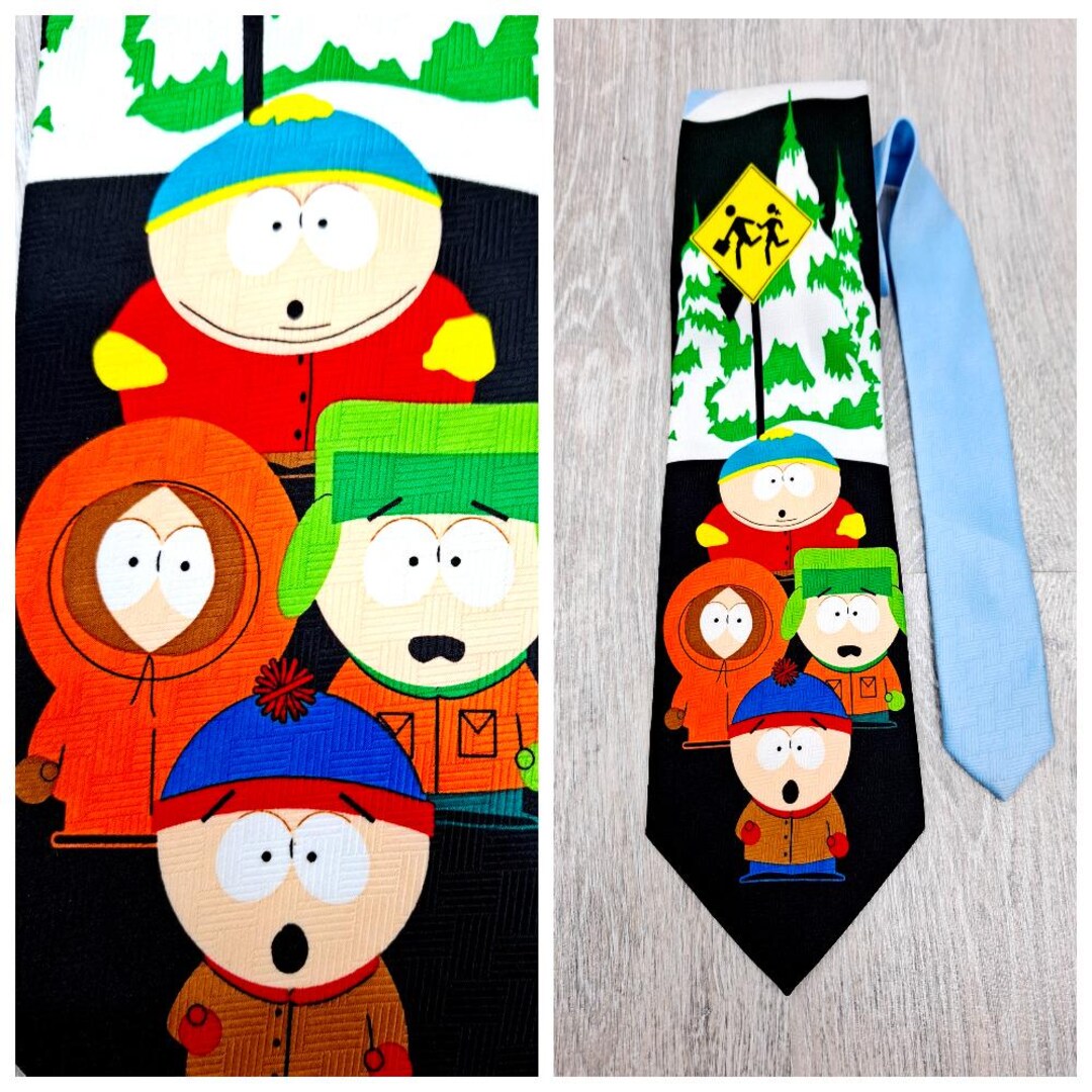 South Park Tie Mens Accessories Mens Necktie Collectible Tie Novelty ...