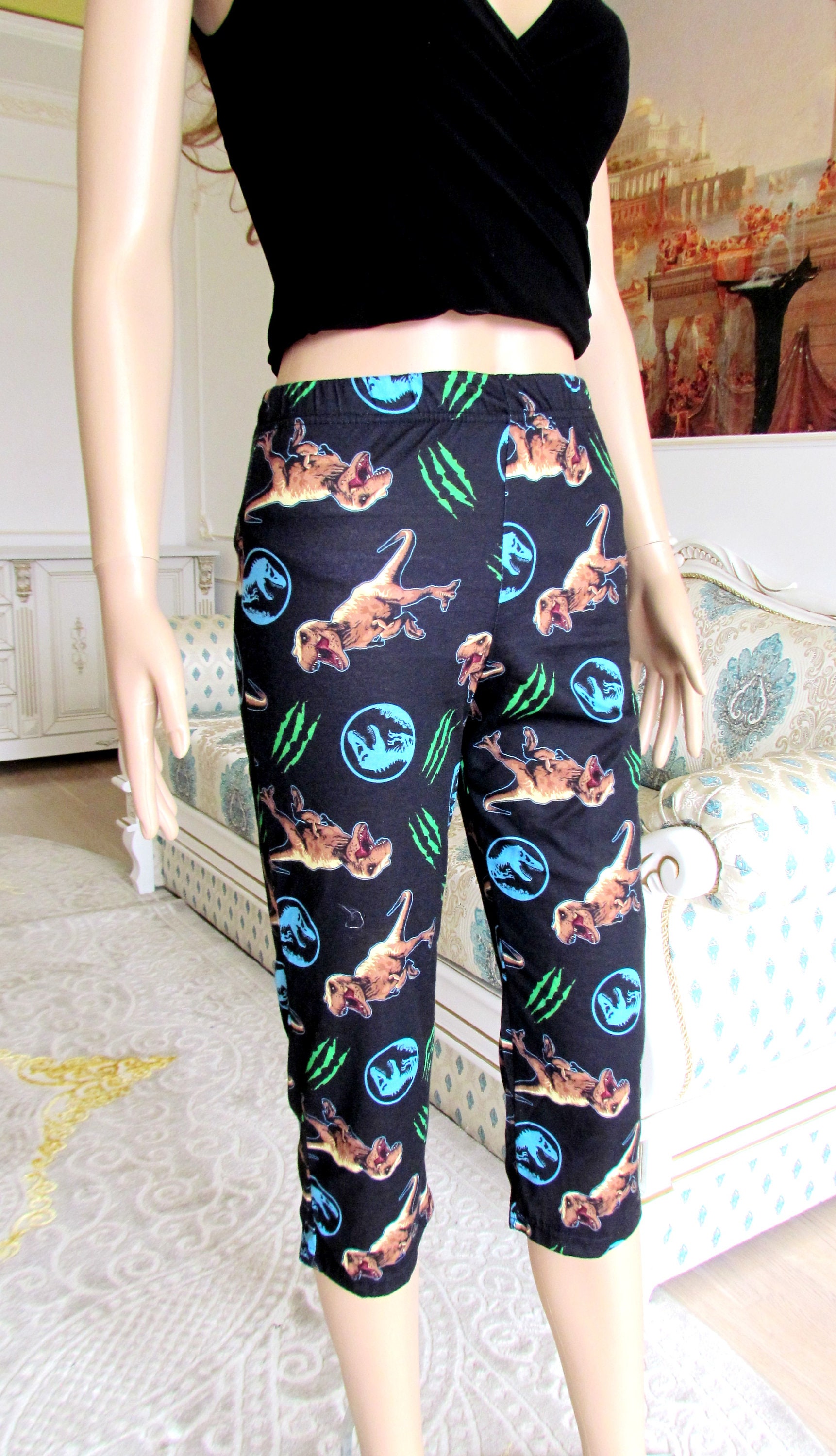 Teacher Gift Yoga Capri Boho Capri Hippie Capri Gypsy Capri - Etsy