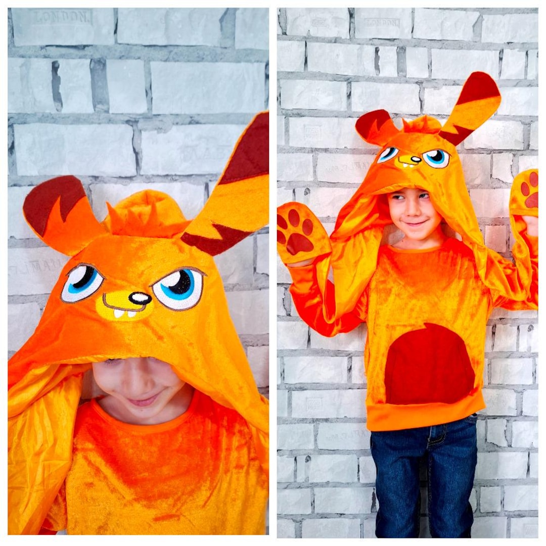3T/4T Moshi Monsters Katsuma Costume Monsters Costume Kids Costume ...