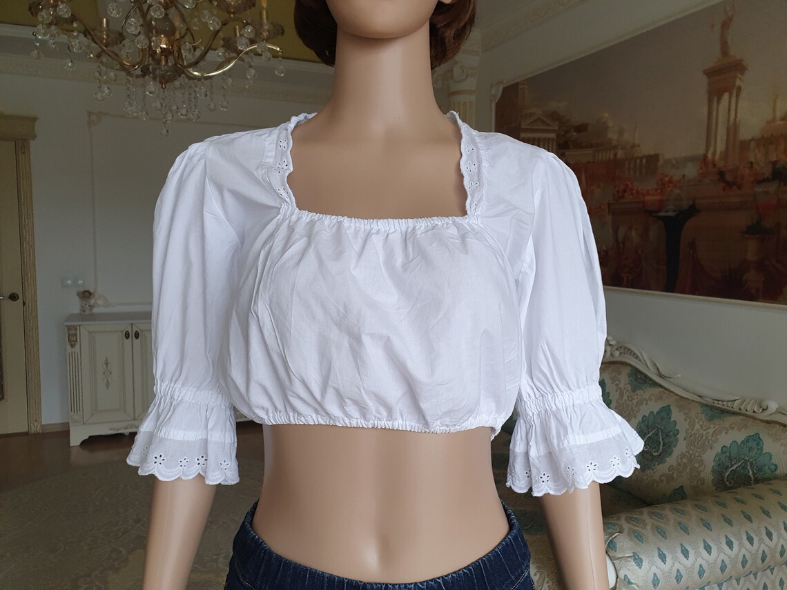 Octoberfest Top German Dirndl Top Bavarian Top Dirndl Blouse - Etsy