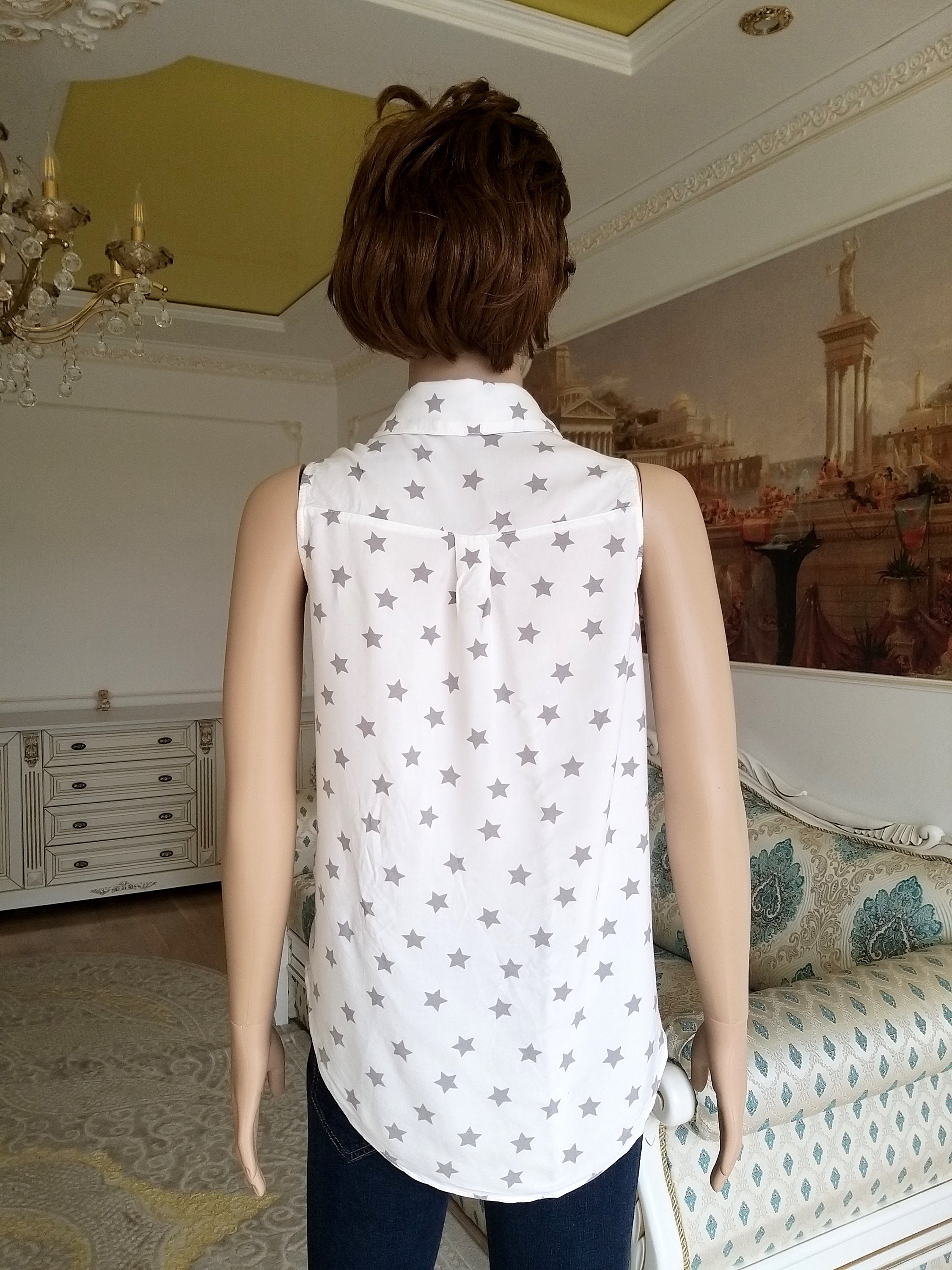 Star shirt Galaxy shirt Galaxy blouse star Clothing star | Etsy