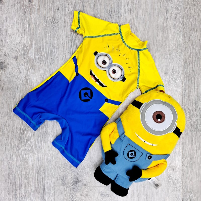 Minion Swimsuit - Etsy