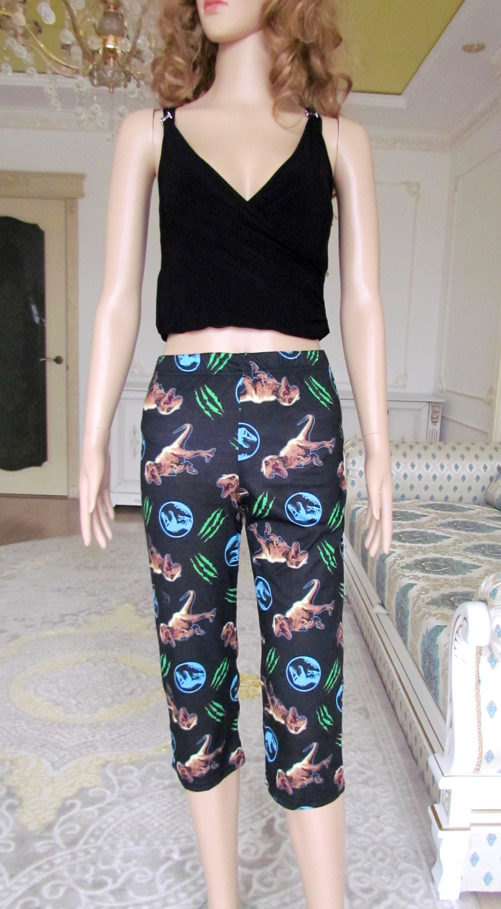 Teacher Gift Yoga Capri Boho Capri Hippie Capri Gypsy Capri - Etsy