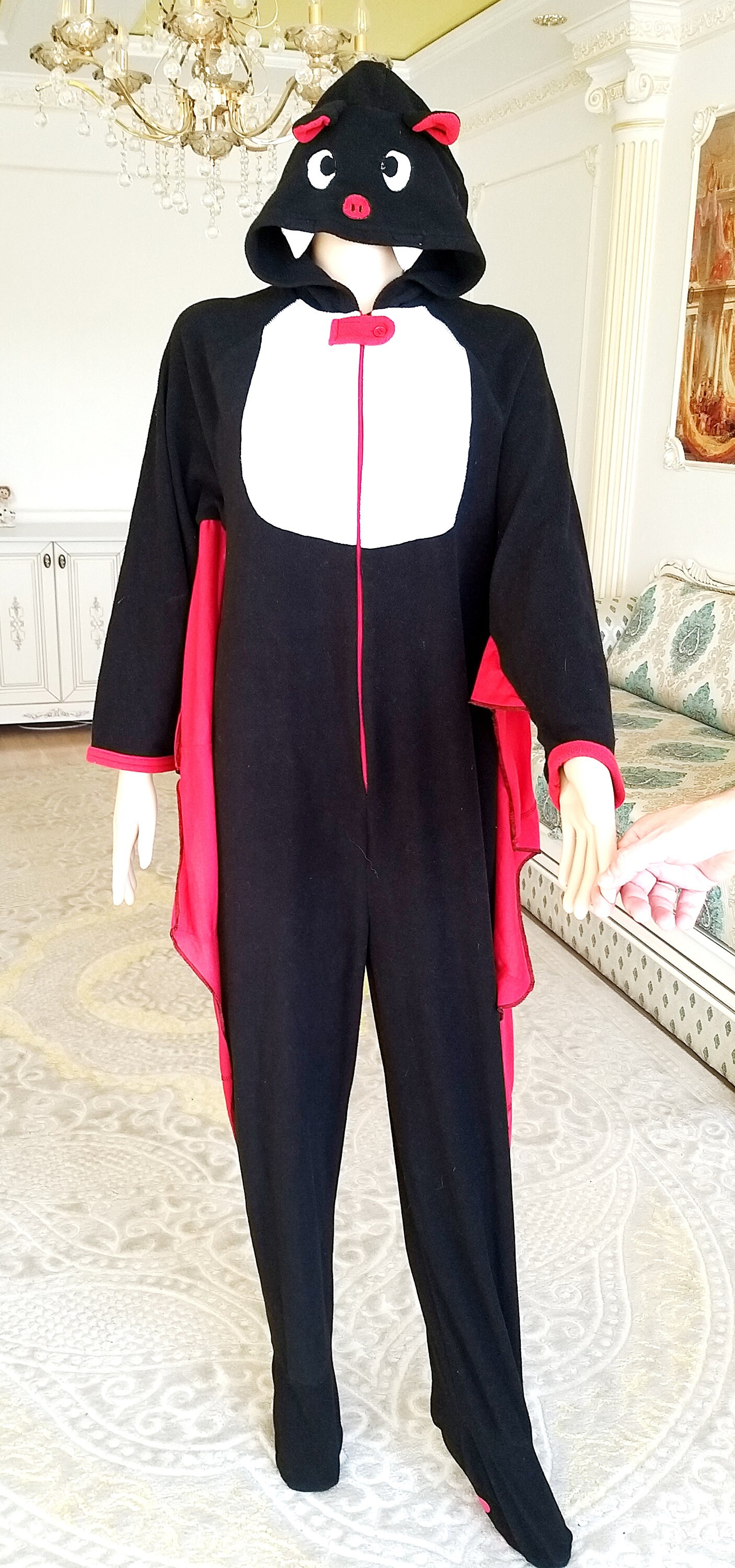 Bat Kigurumi ADULT Cosplay bat costume halloween costume bat | Etsy