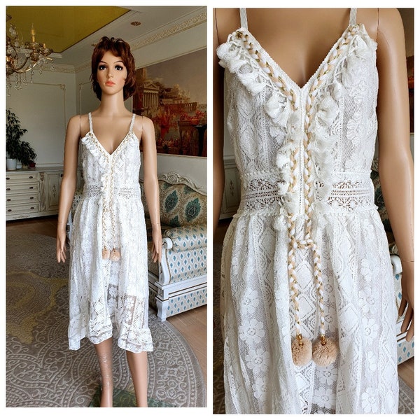 Lace Sundress - Etsy