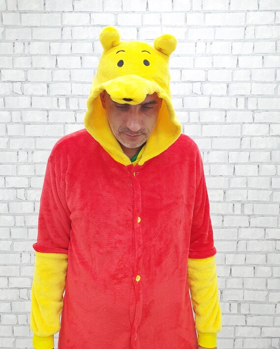 ADULT Cosplay Winnie The Pooh costume bear costume … - Gem