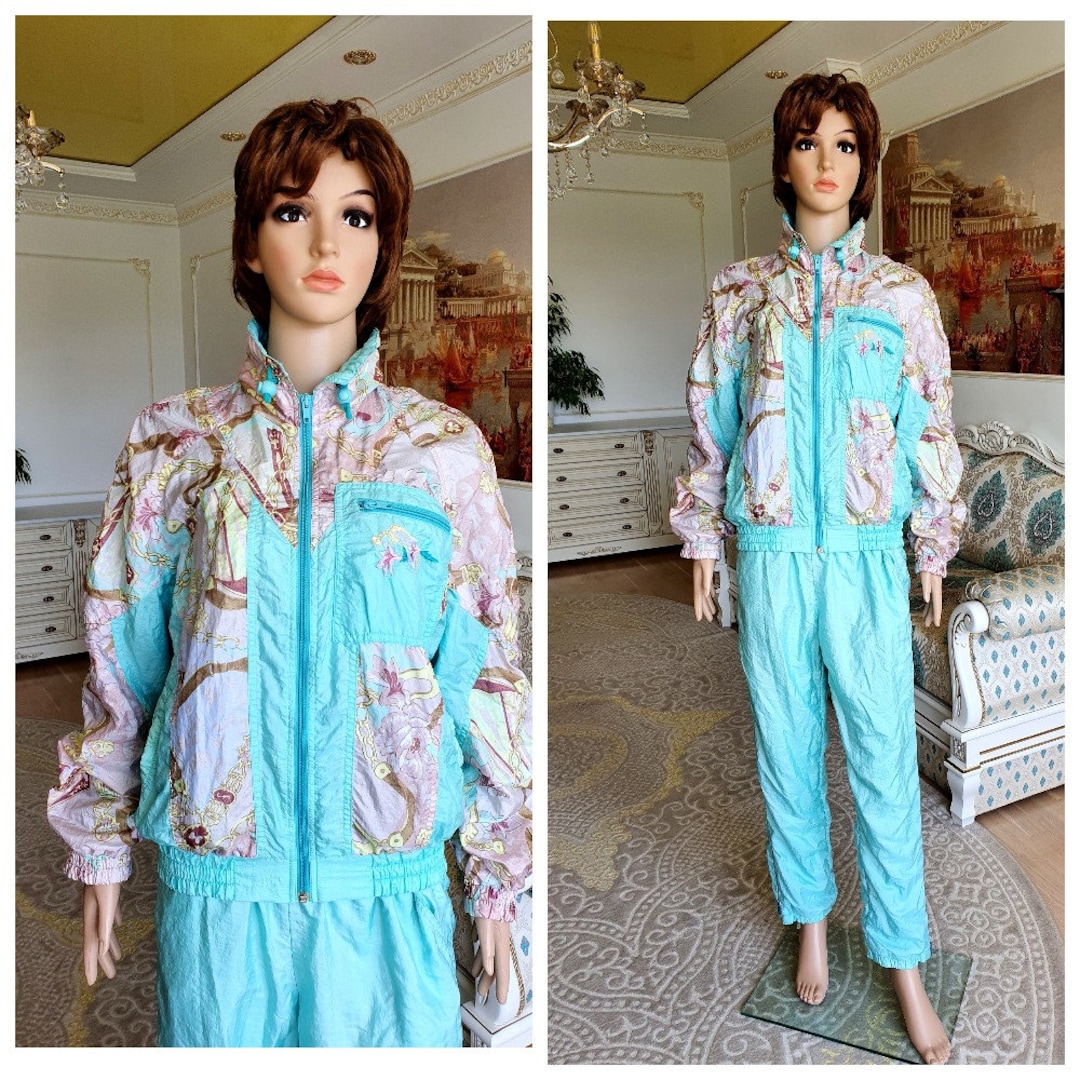 Unisex Mint Track Suit Mens Womens Sport Suit Vintage Track Suit Track ...