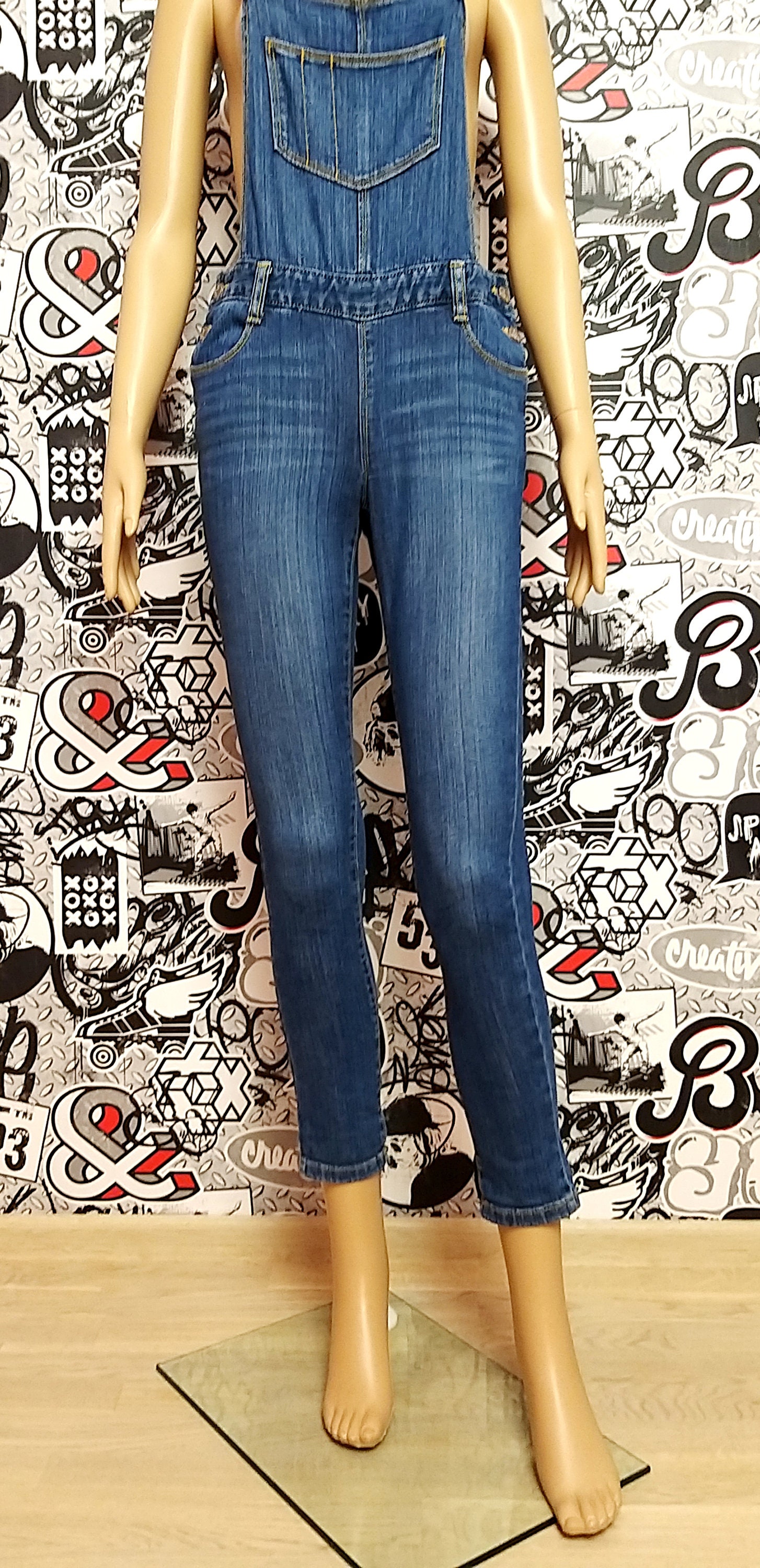 Denim Overall Denim jumpsuit jean jumpsuit vintage overall | Etsy