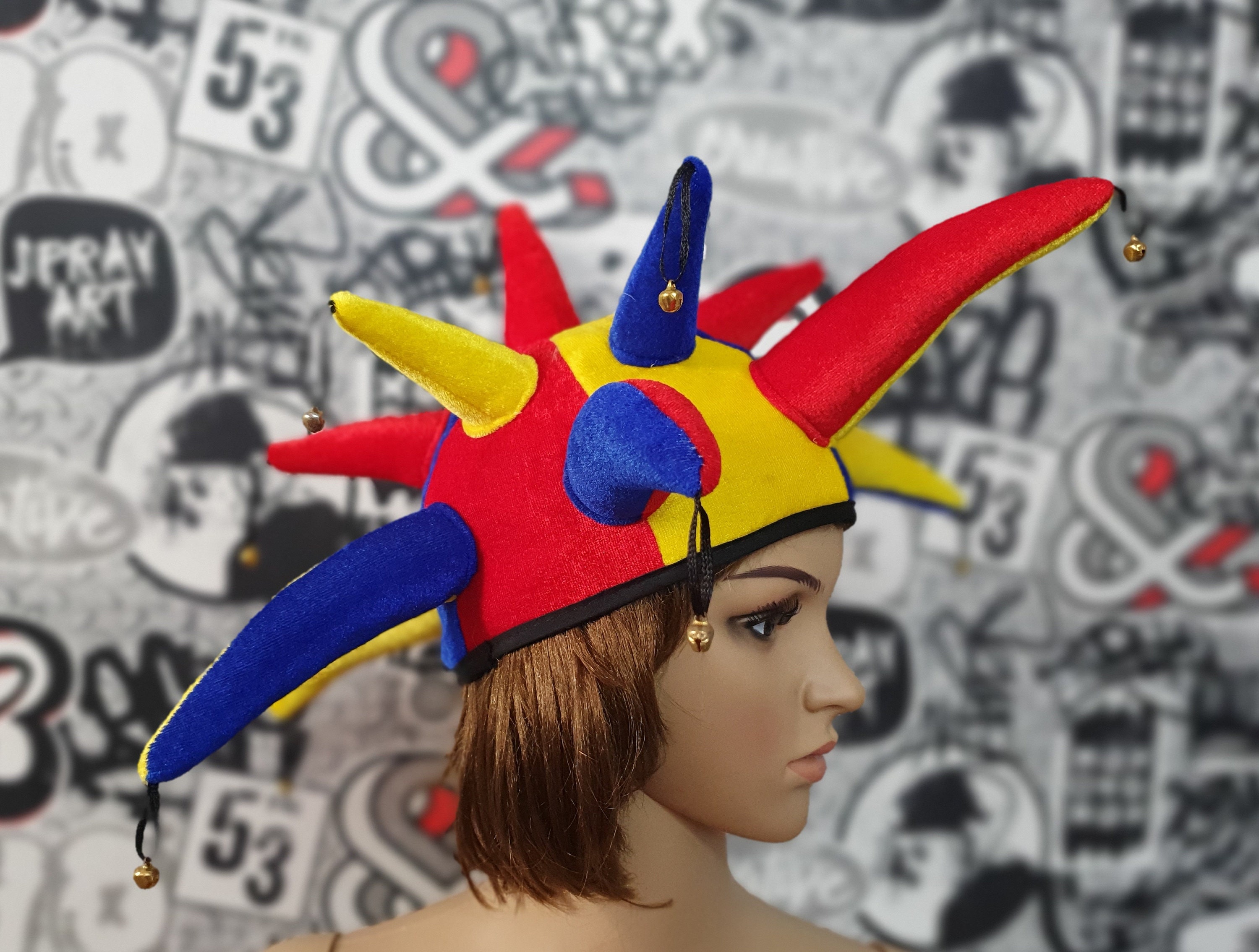 ADULT Jester Costume Accessories Costume Hat Jester Hat - Etsy