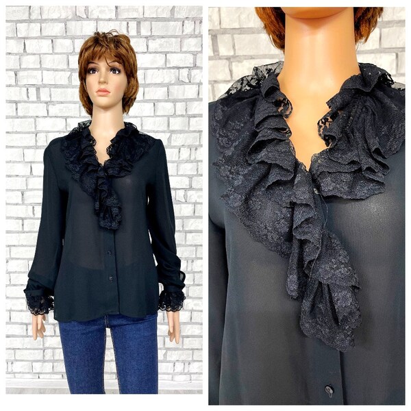 Gothic Blouse - Etsy