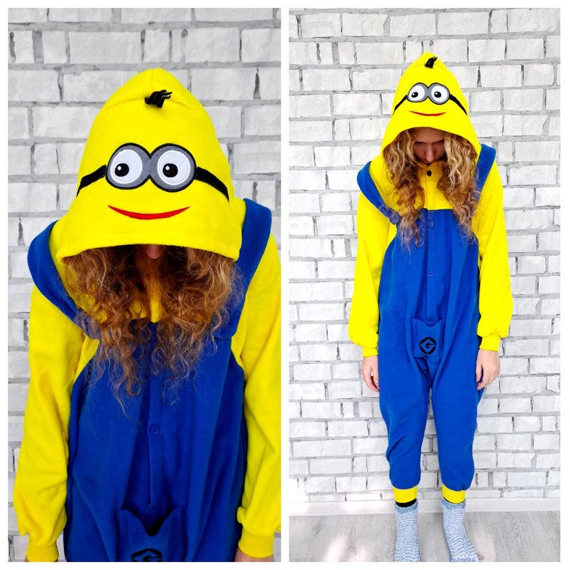 Adult Minion Pajamas - Etsy
