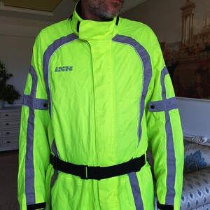 UNISEX Neon Jumpsuit Neon Coveralls Motorcycle Workwear Uniform L One ...