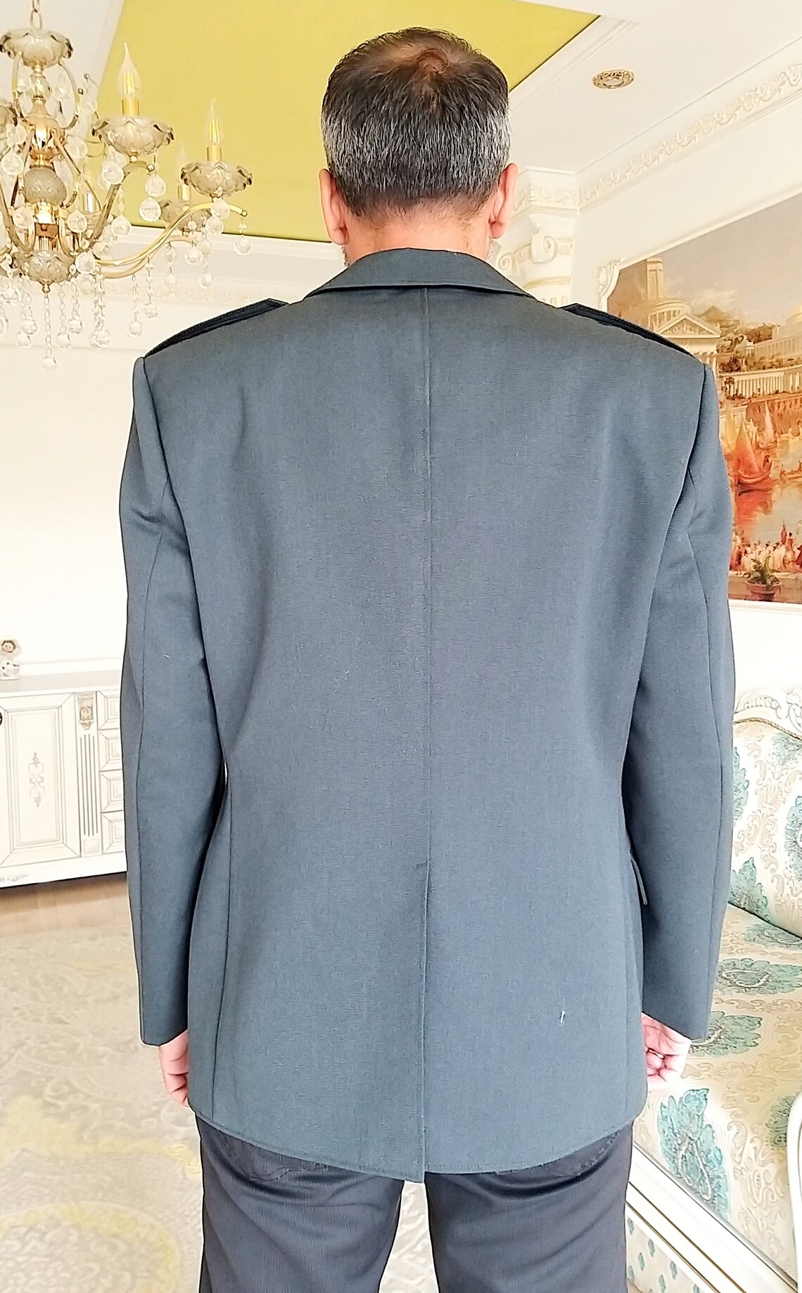 80s Military Clothing Mens Military Jacket L Military Uniform - Etsy