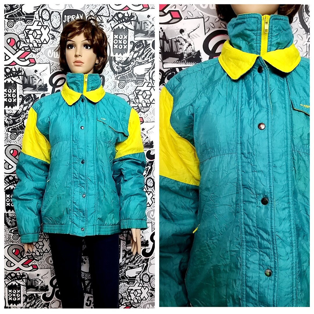 Womens Jacket Retro Ski Jacket Womens Clothing Warm Jacket Winter Sport ...