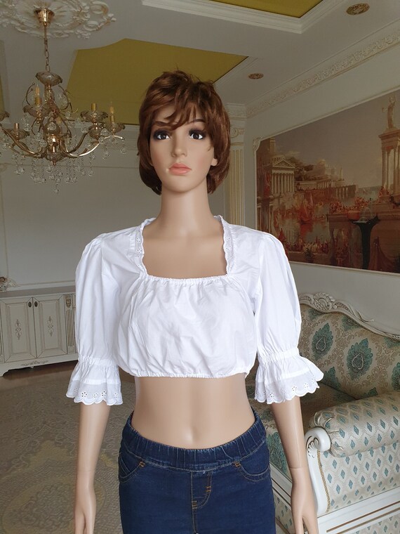 Octoberfest Top German Dirndl Top Bavarian Top Dirndl Blouse - Etsy