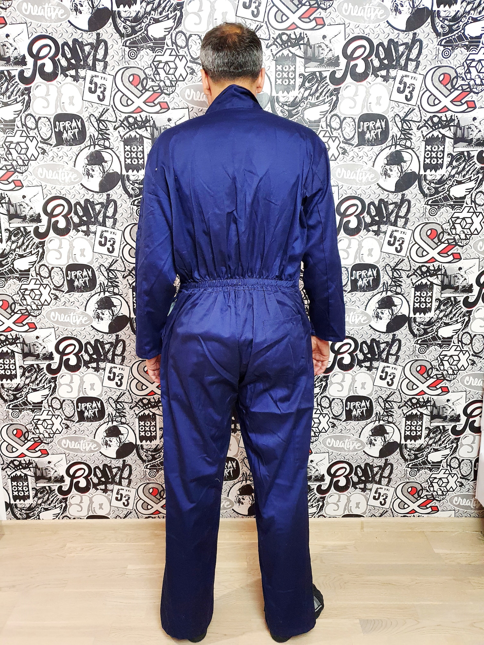 Unisex One Piece Mens Coveralls Vintage Blue Jumpsuit Mens - Etsy