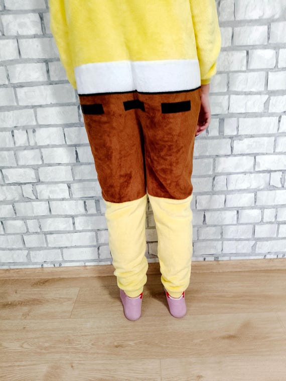 vintage ADULT Cosplay Spongebob Squarepants costume S… - Gem
