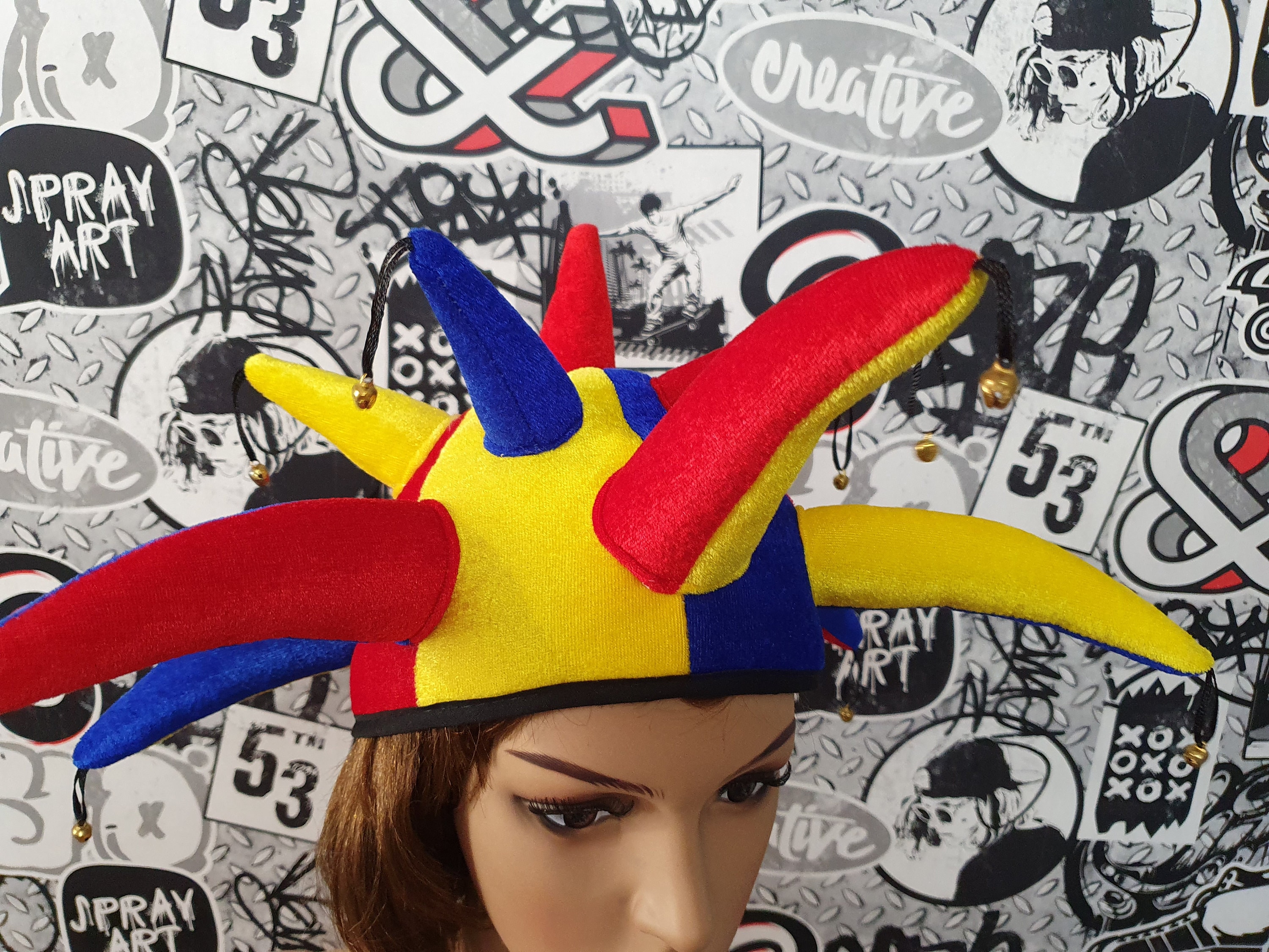 ADULT Jester Costume Accessories Costume Hat Jester Hat - Etsy