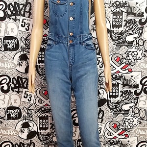 Denim Overall Vintage Denim Jumpsuit S-M Jean Jumpsuit Overall Pants ...