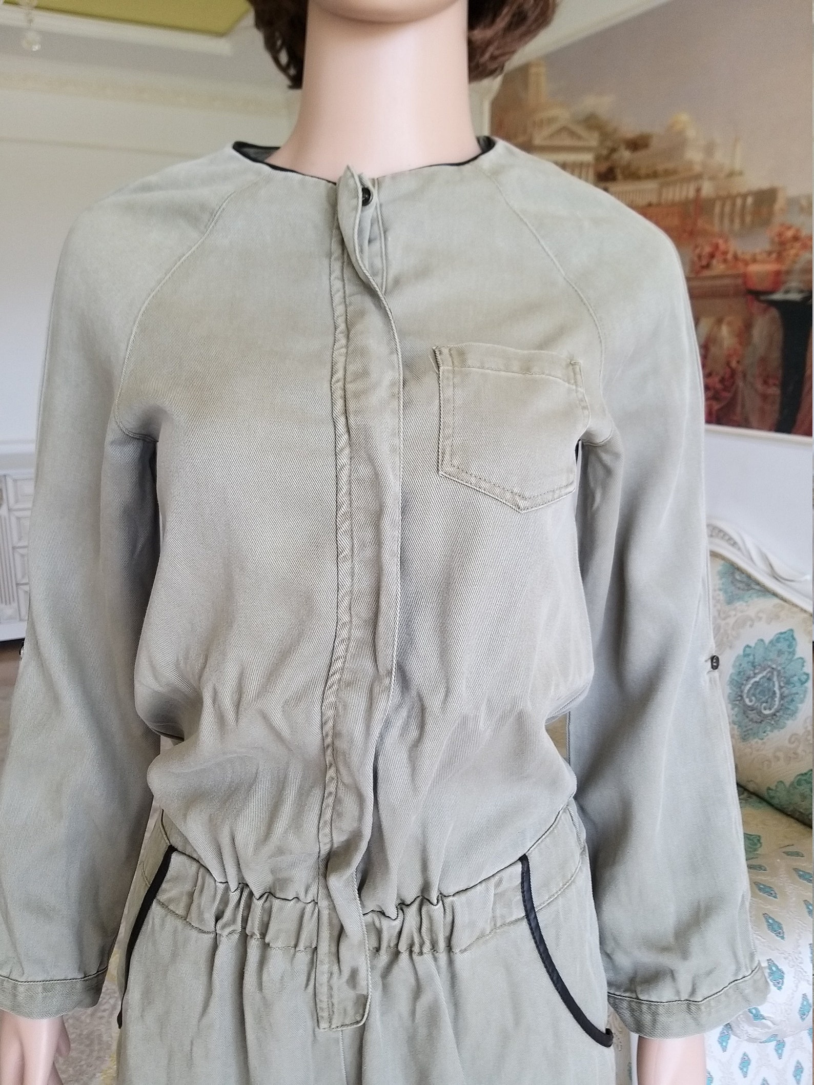 Womens Romber Khaki Romber One Piece Coveralls Women Coveralls - Etsy