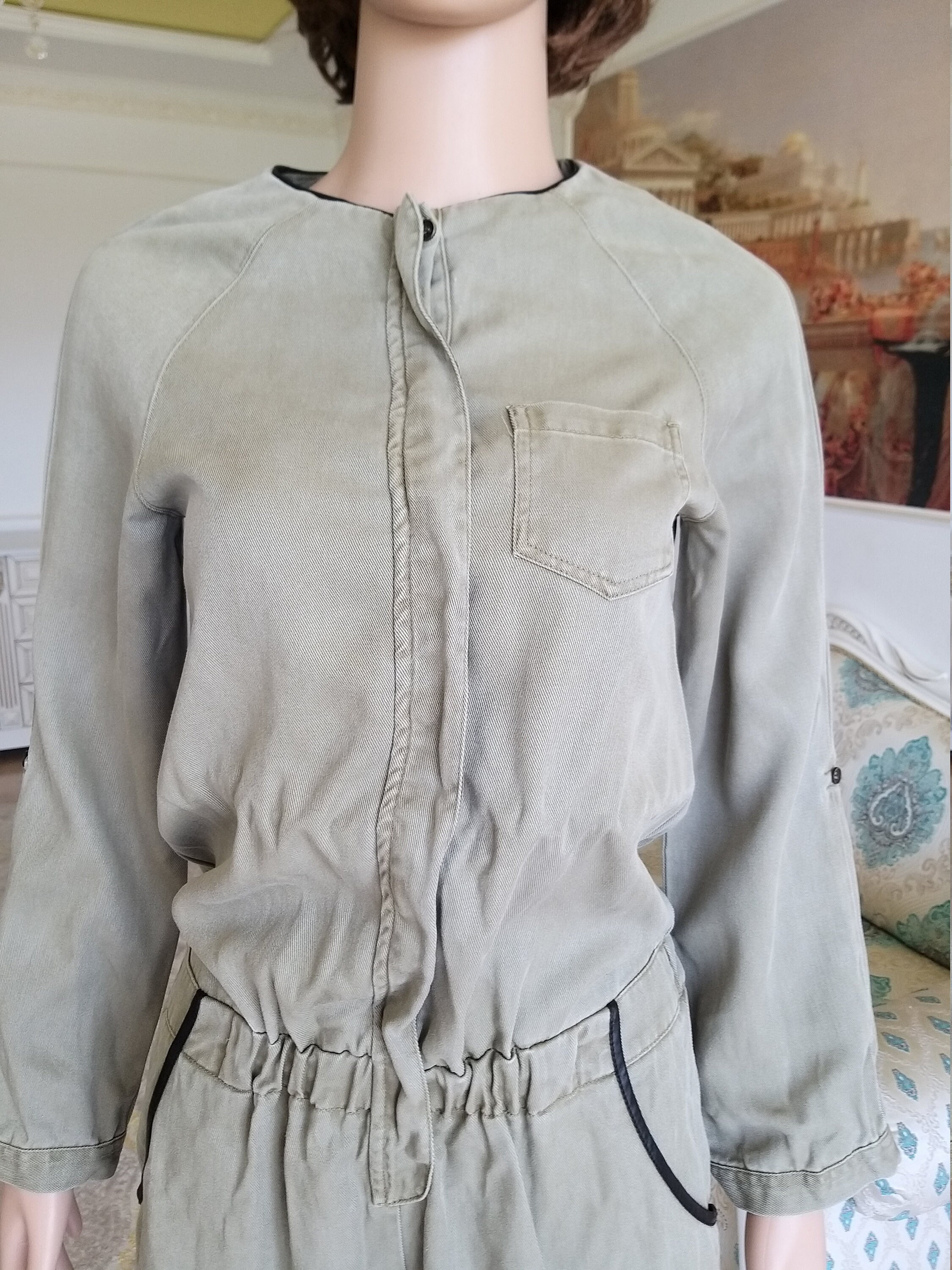 Womens Romber Khaki Romber One Piece Coveralls Women Coveralls - Etsy