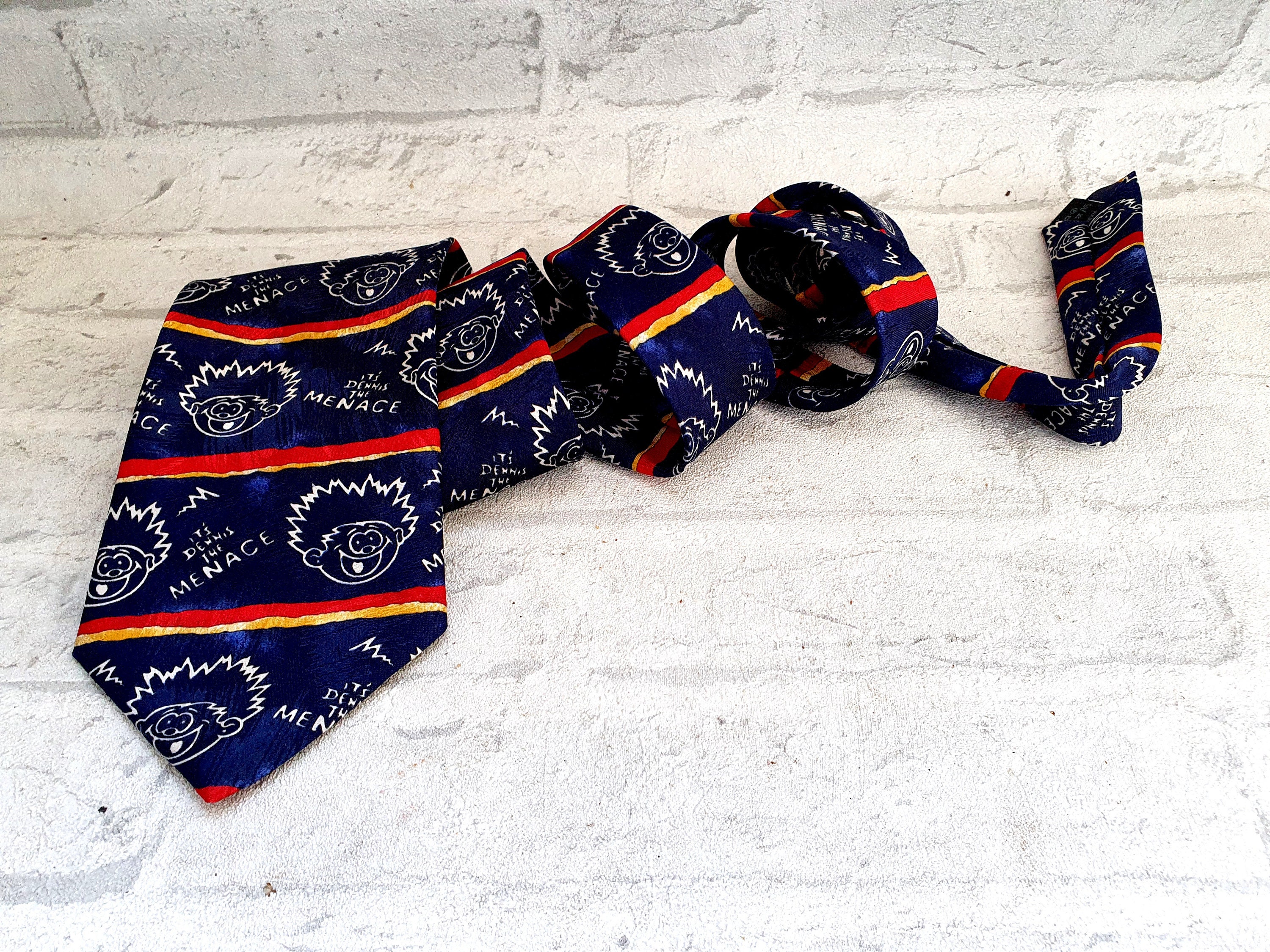 Cartoon Tie Dennis the Menace Tie Comic Gift Novelty Tie - Etsy