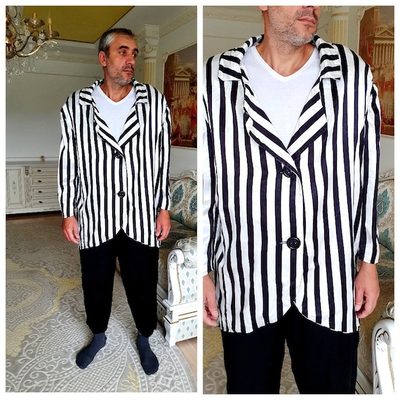 Jailbird Costume Black White Costume Convict Prisoner Costume - Etsy