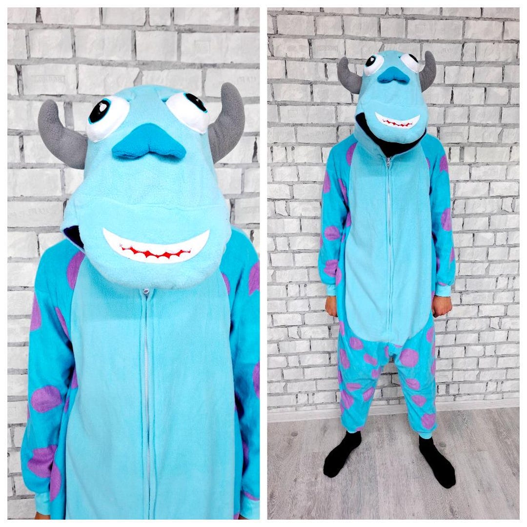 ADULT Cosplay Sully Costume M Halloween Costume MONSTER Inc Costume ...