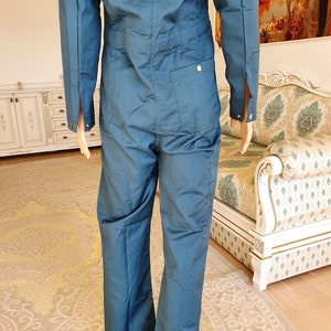 One Piece Green Coveralls Vintage Green Jumpsuit Womens Overalls Womens ...