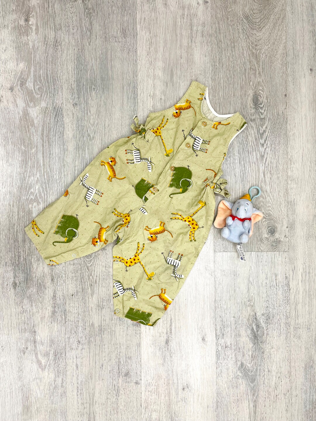 12-18 Months Kids Baby Animal Print Overalls Kids Tiger Zebra Jumpsuit ...