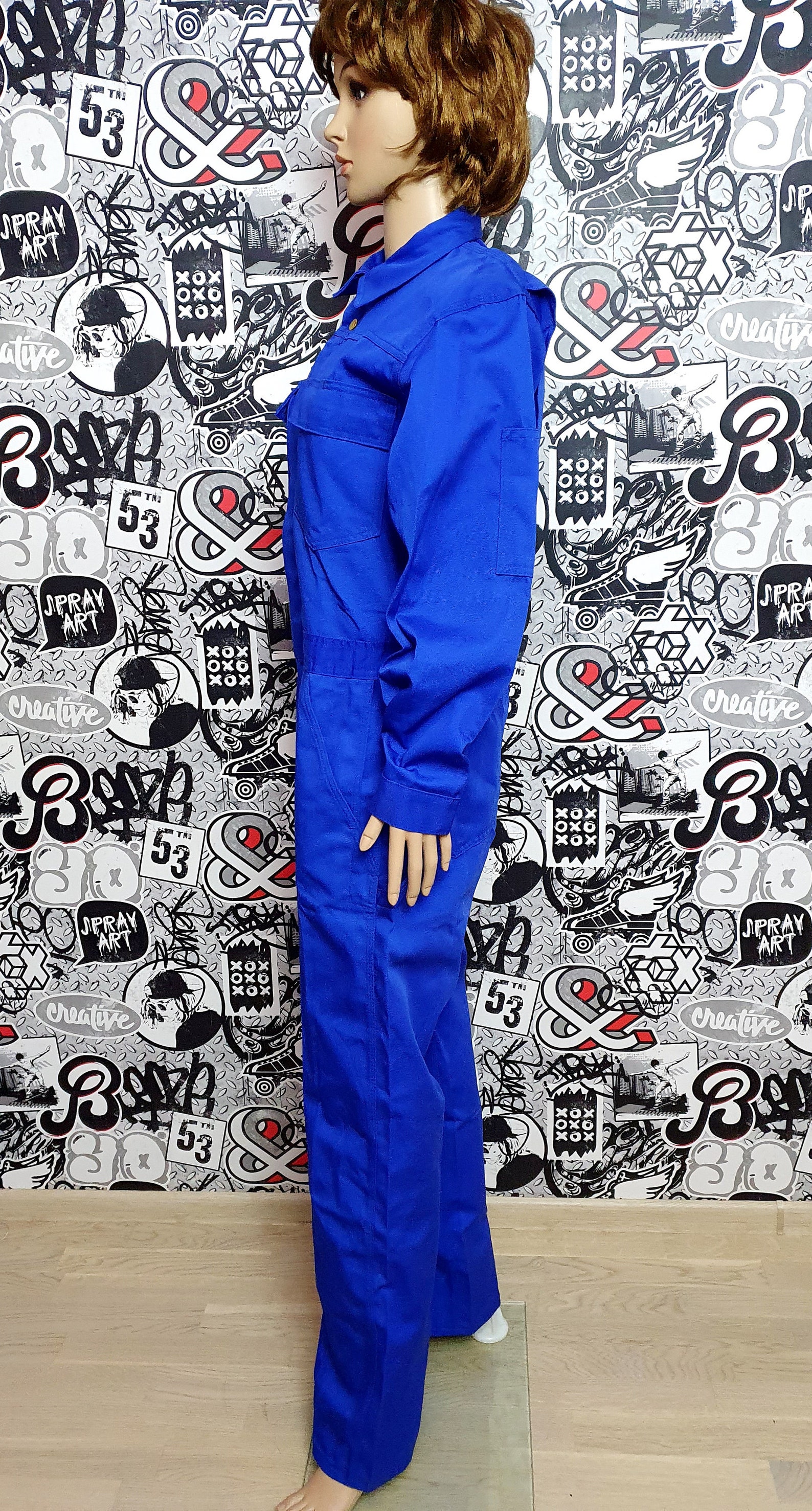UNISEX One Piece Blue Coveralls Vintage Blue Jumpsuit Mens - Etsy