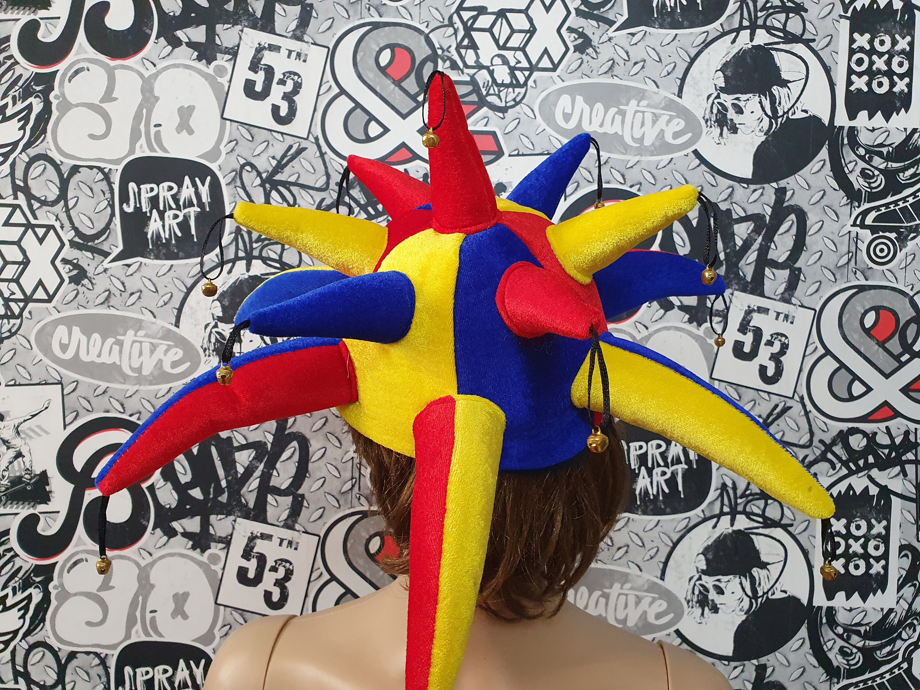 ADULT Jester Costume Accessories Costume Hat Jester Hat - Etsy