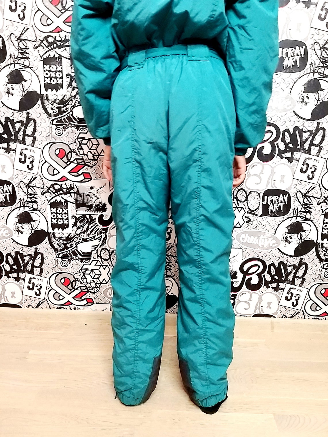 Girl Ski Suit 90 Ski Suit Mint Green Ski Suit Kids Ski Suit - Etsy