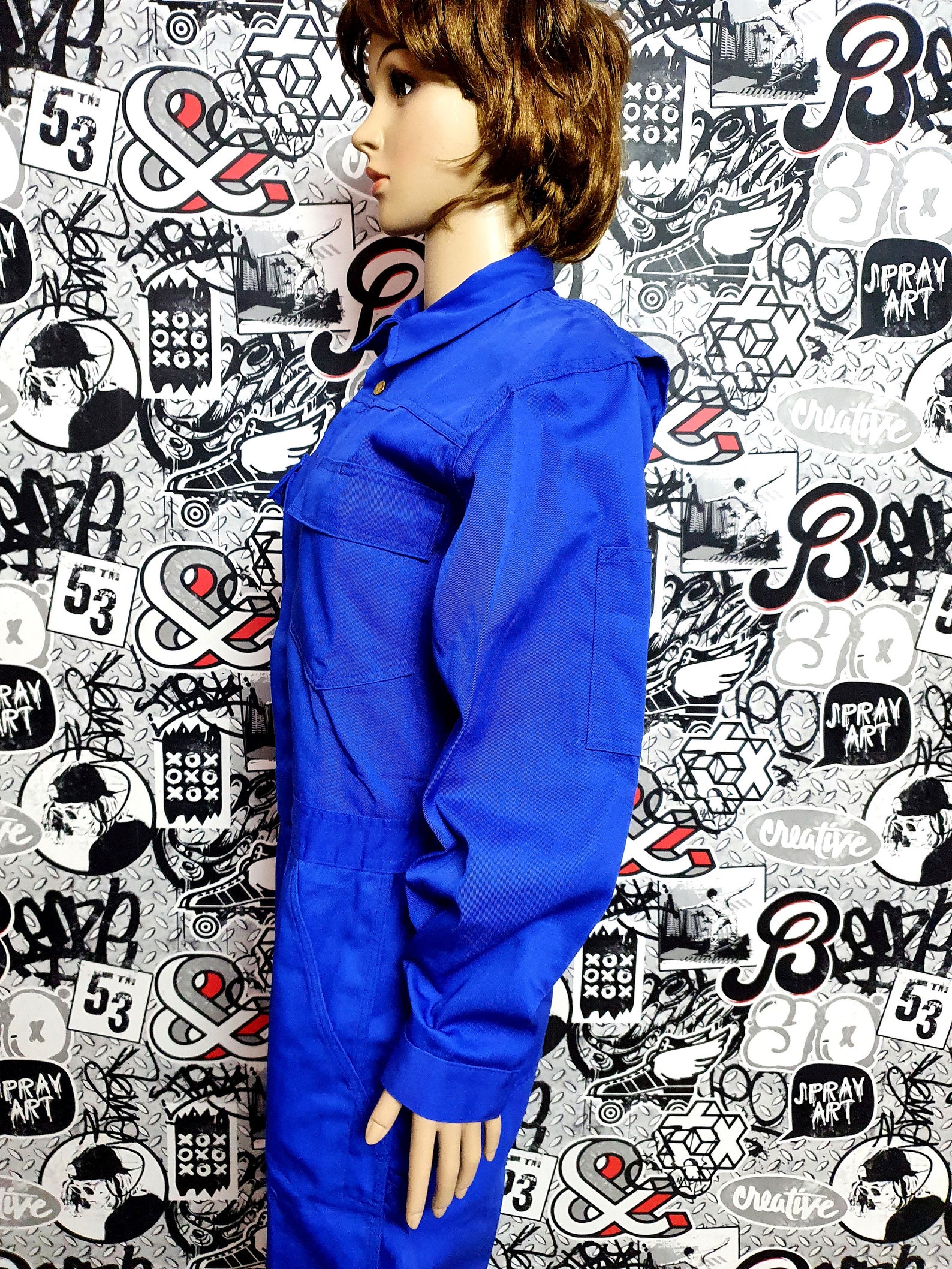 UNISEX One Piece Blue Coveralls Vintage Blue Jumpsuit Mens - Etsy